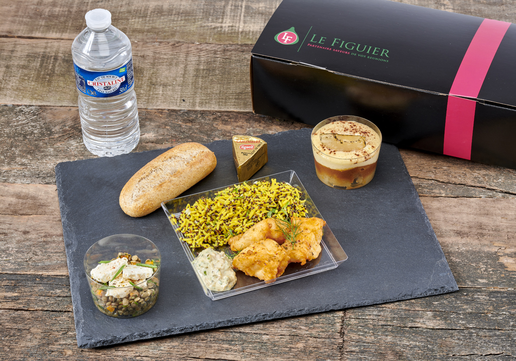 Lunch box Fish & Chips